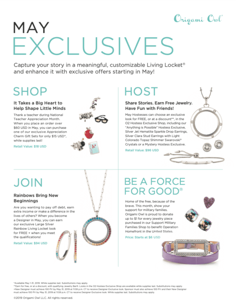 Origami Owl Party is FREE Jewelry - Host Origami Owl